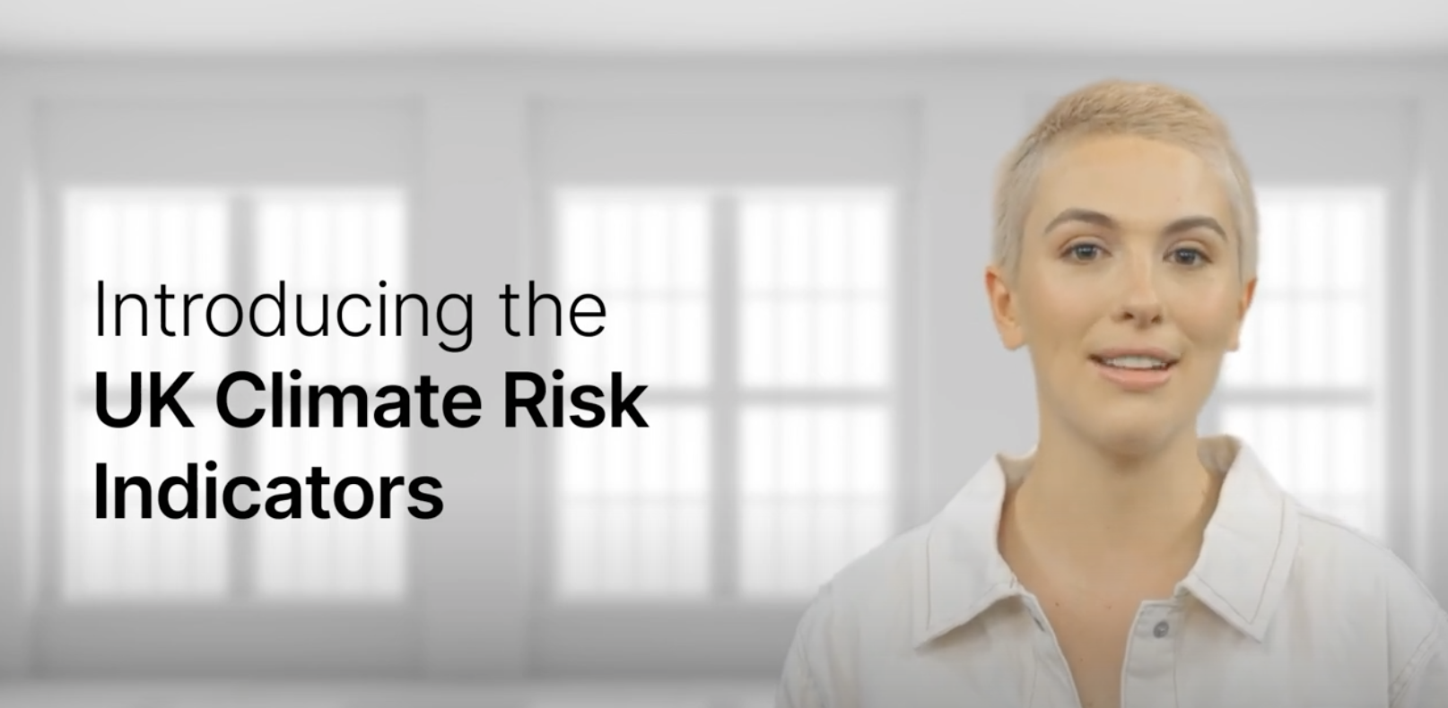 Using the UK Climate Risk Indicators