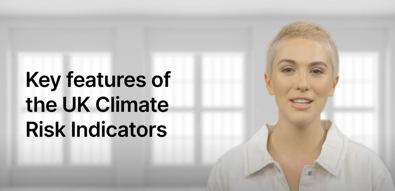 Using the UK Climate Risk Indicators