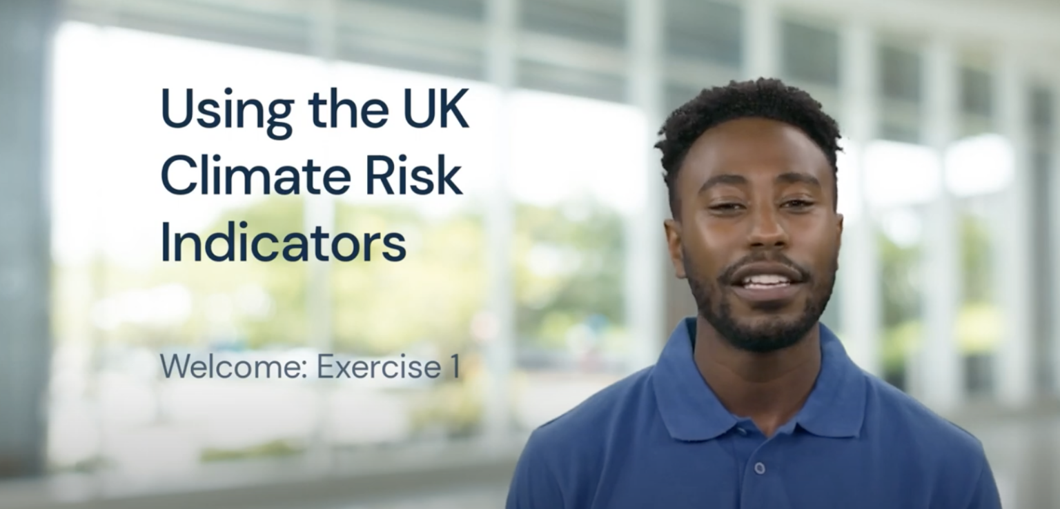 Using the UK Climate Risk Indicators
