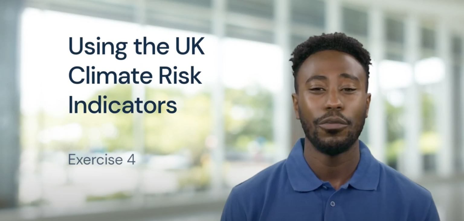 Using the UK Climate Risk Indicators