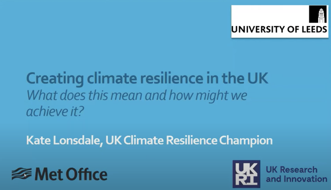 What is climate resilience?